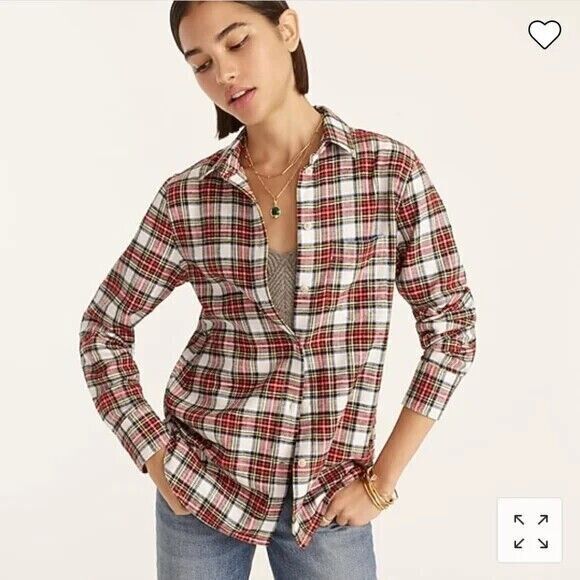 J. Crew Factory | Tops | J Crew Bd538 Nwt Size 22 Classic Fit Flannel ...